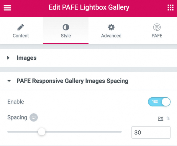 Lightbox Gallery Masonry - PAFE