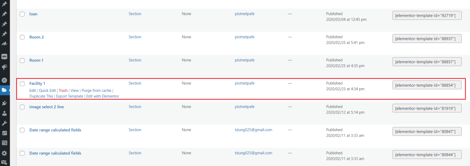 Render ACF Repeater - PAFE