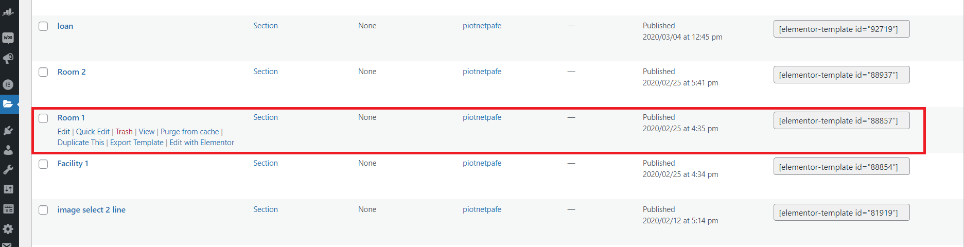 Render ACF Repeater - PAFE