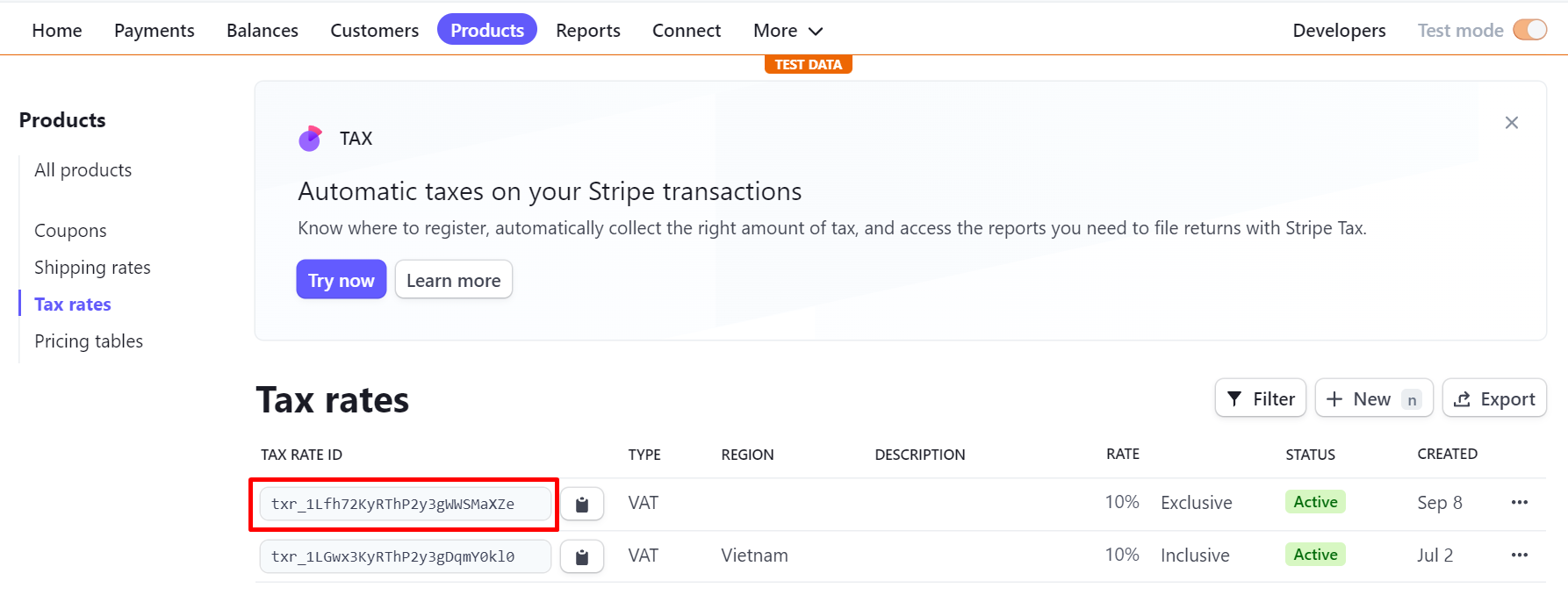 Stripe Payment - PAFE