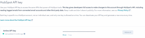 HubSpot API Key (Old Method) - PAFE