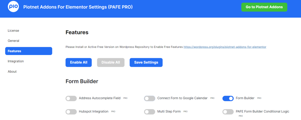 Best Flexible Elementor Form Builder Plugin - PAFE